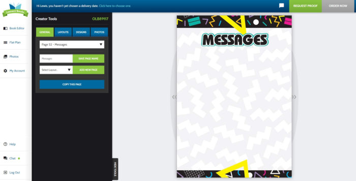 Adding Message Pages - Leavers' Books | Yearbook Specialists